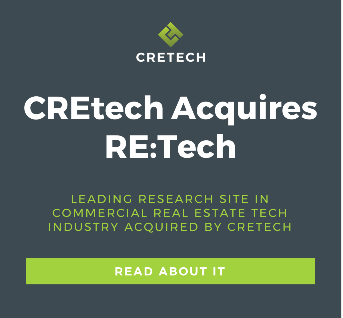CREtech Acquires Leading Commercial Real Estate Tech Industry Research ...