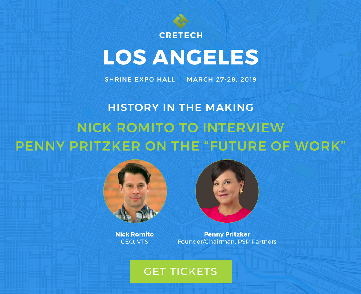 Nick Romito, CEO, VTS, to Interview Penny Pritzker On Stage At CREtech ...