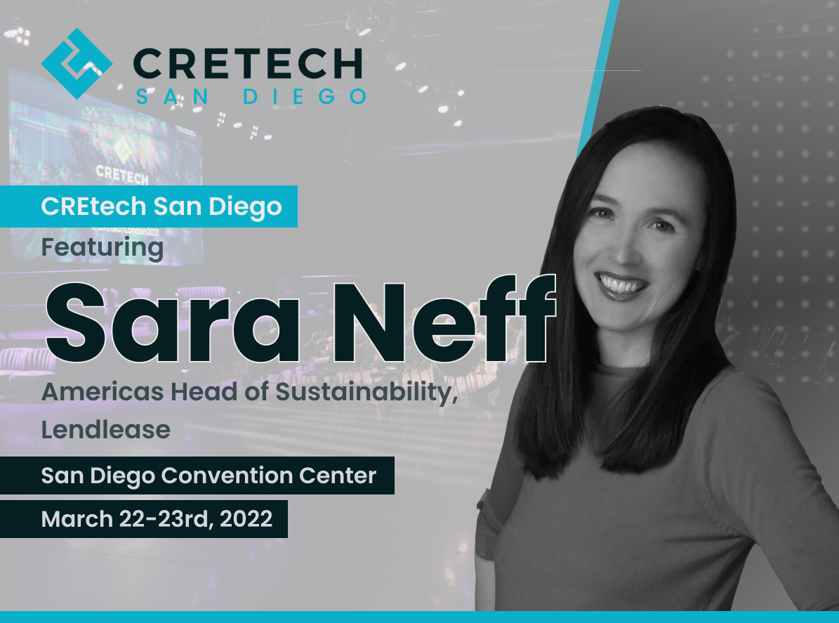 Sara Neff, Americas Head of Sustainability, Lendlease, Announced as ...