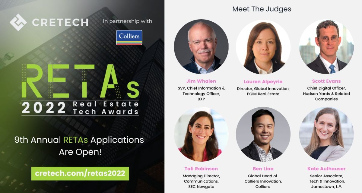CREtech Selects Judges from BXP, Colliers, Jamestown, L.P, Hudson Yards ...