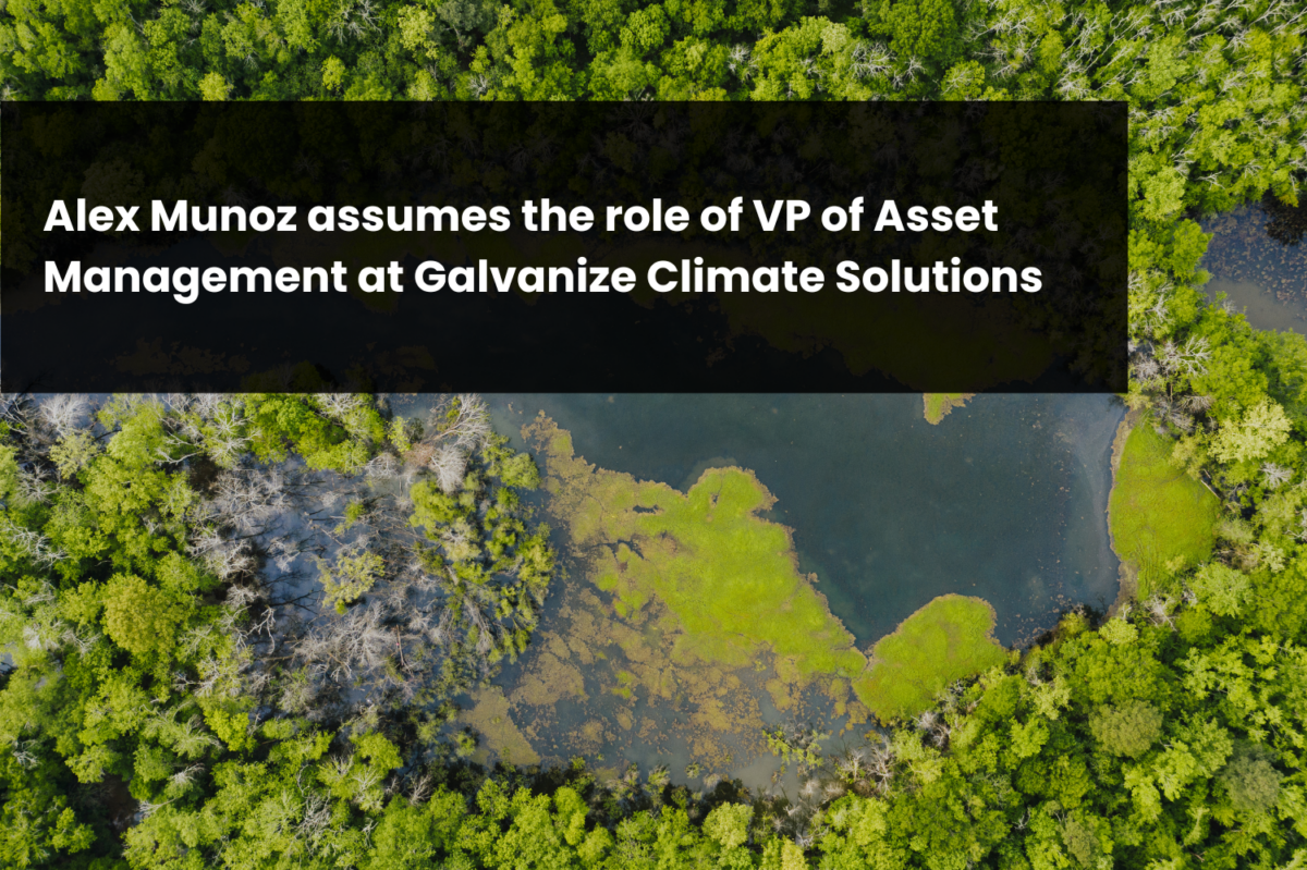 Alex Munoz assumes the role of VP of Asset Management at Galvanize ...